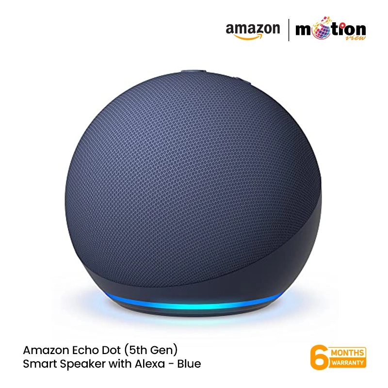 Amazon Echo Dot 5th Gen Smart Speaker With Clock Price in Bangladesh - Motion View